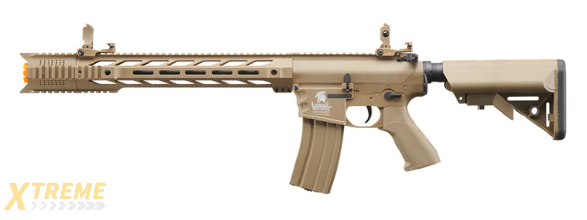 Lancer Tactical Gen 2 SPR Interceptor Airsoft AEG Rifle (Color: Tan ...