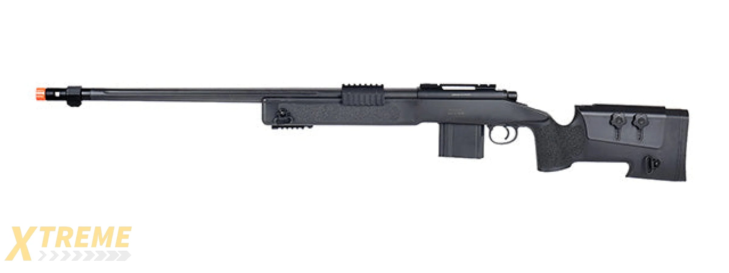 WellFire MB4416 M40A3 Bolt Action Airsoft Sniper Rifle (BLACK) – XTREME ...