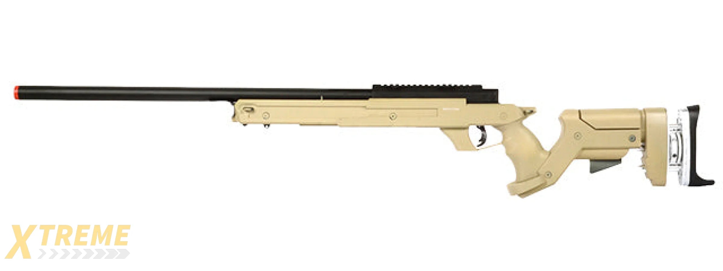 WELLFIRE SR22 FULL METAL TYPE 22 BOLT ACTION SNIPER RIFLE - DARK EARTH ...